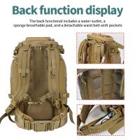 China Outdoor 45l Nylon Hunting Pack Camouflage Molle Tactical Backpack Waterproof for sale