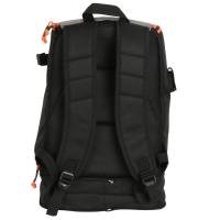 China Orange Fishing Tackle Backpack Holds 3 Medium Boxes Bag Cooler Ice Chest Rod Holder for sale