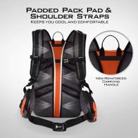 China Custom Fishing Tackle Backpack Gear Big Capacity Waterproof Tackle Rod Fishing Bag for sale