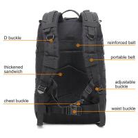 China Alfa 45L Oem Nylon Military Tactical Backpack Water Resistant For Outdoor Sports Hiking for sale