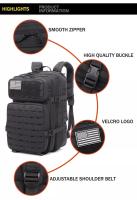 China Alfa 45L Oem Nylon Military Tactical Backpack Water Resistant For Outdoor Sports Hiking for sale