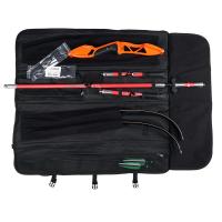 China Customized Archery Soft Bow Case Archery Lightweight Rolled Up Takedown Recurve Bow Case Bow Bag With Arrow Tube Holder for sale