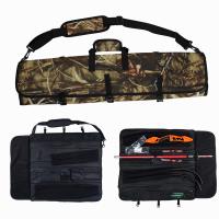 China Camo Archery Soft Bow Case Archery Recurve Bow Case Takedown Bow Case With Adjustable Shoulder Strap For Hunting for sale
