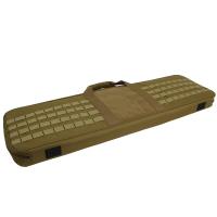 China ALFA Tactical Gun Bag Customized Logo Double Rifle Case with MOLLE System for Shooting and Hunting for sale