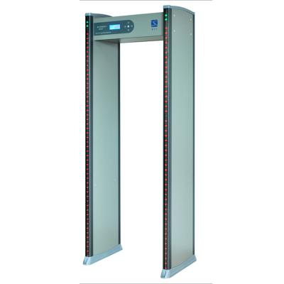 China Waterproof walk through metal detector security Body scanner gate wtih LCD display for sale