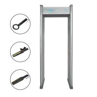 China 18 detection zones walkthrough metal detector gate with a camera XLD-E (LCD) for sale