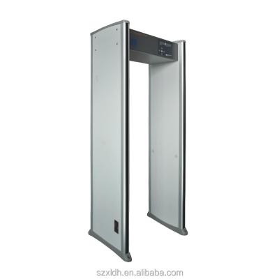 China 2022 best-selling models step metal detector door 6 zones 255 levels can be adjusted to customize the plug for sale