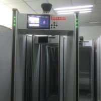 China 2022 best-selling models walking metal detection door body temperature monitoring abnormal alarm for sale