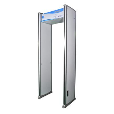 China Factory Price 220V 33 Individual Detection Zone 700mm 830mm Wide Walk-through Metal Detector Gate For Security for sale