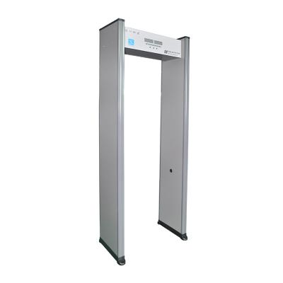 China SUNLEADER XLD-D LCD 18 zones gold walkthrough metal detector safety gate for detecting scanner for sale