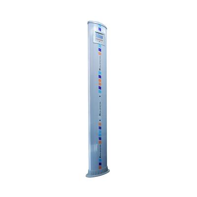 China SUNLEADER XLD-H Waterproof and fireproof 5 Zones Portable Single stand Security Walk Through Metal Detector for sale