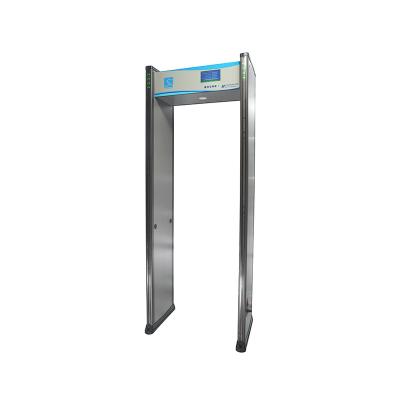 China SUNLEADER XLD-G33 33 ZONES LCD display panel remote control Walk Through Gate Archway Metal Detectors for Hotel Airport for sale