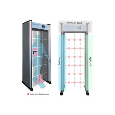 China SUNLEADER XLD-E3 Factory detector de metales Sensitivity Accurate Full Body Scanner gold Walk through Walkthrough Metal Detector for sale