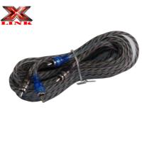 China Auto RCA Audio Cable Y Adapter 0ft Shielded RCA Cables with PVC Insulation Material for sale