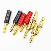 China Transparent 14Ga Gauge Banana Wire for Bi-Wire Bi-Amp HiFi Surround Sound 99.9% OFC Copper for sale