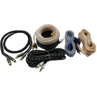 China 5.5mm Outer Diameter PVC Jacketed Car Audio RCA Cable 2M-2M for High End Performance for sale