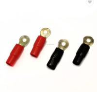 China High Breaking Capacity Copper Ring Terminals for Battery Cable Ends AWG 2 4 6 8 10 Gauge for sale