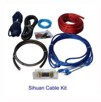 China COAXIAL Connector Type Car Audio Amplifier OFC Installation Wiring Kit for sale