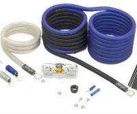 China COAXIAL Connector Type Car Audio Amplifier OFC Installation Wiring Kit for sale