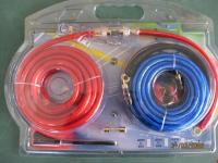China COAXIAL Connector Type Car Audio Amplifier OFC Installation Wiring Kit for sale