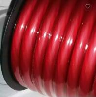 China 50ft OFC 1/0 Gauge Oversized Black Power Ground Wire for Car Audio No Connectors for sale