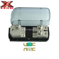 China 400 amp 12V Car Amplifier ANL AFS Fuse Holder Distribution Block For Power Management for sale