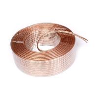 China 14 12 16AWG OFC Bare Copper High End Home Theater Audio Speaker Cable with Soft PVC Jacket for sale