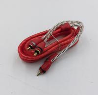 China Soft PVC Jacket Copper RCA Cable With OFC Conductor In Any Color for sale
