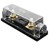China 1/0 4 Gauge Car Professional ANL Fuse Holder Gold or Nickel Plated for Maximum Protection for sale