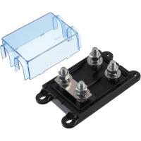 China Compact 12V Mini ANL AFS Fuse Holder For Car Boat Audio System Gold Plated Connectors for sale