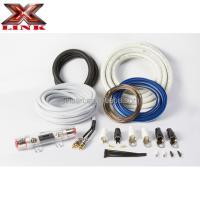 China 0 2 4 8 Gauge Sub Car Audio Amplifier Wiring Kit 1500 2500 3000 Watt with Materials for sale