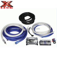 China 0 2 4 8 Gauge Sub Car Audio Amplifier Wiring Kit 1500 2500 3000 Watt with Materials for sale