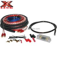 China 0 2 4 8 Gauge Sub Car Audio Amplifier Wiring Kit 1500 2500 3000 Watt with Materials for sale