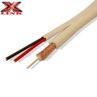 China 20 AWG Solid Copper RG-59 Coaxial CCTV Cable With BNC Connector And 18/2 Power Cable for sale