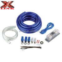 China 0 2 4 8 Gauge Sub Car Audio Amplifier Wiring Kit 1500 2500 3000 Watt with Materials for sale