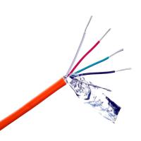China PVC Insulated Copper Multi Core 4 Core 24AWG Fire Alarm Cable Wire for Security Systems for sale
