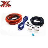 China Soft PVC Jacket 2000 Watt 0GA Amp Wiring Kit for Audio Performance for sale