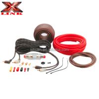 China Soft PVC Jacket 2000 Watt 0GA Amp Wiring Kit for Audio Performance for sale