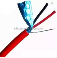 China 14 16 AWG 2/C 4/C Solid 100% Copper EWCS FPLP Plenum Rated Shielded Fire Alarm Cable for sale