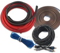 China Stock 0/2/4/8 Gauge OFC/CCA Car Audio Amplifier Wiring Cable Kits for Your Audio Needs for sale
