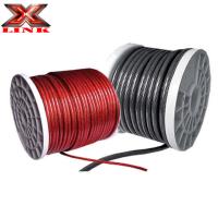 China 4 Gauge OFC CCA Power Wire for Low Voltage Car Audio Amplifier Wiring Installation for sale