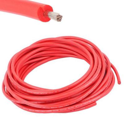 China Stranded Conductor Rubber Insulation Wire UL AWM 3135 300C Silicon Heating Cable 8 10 12 16 14GA for sale