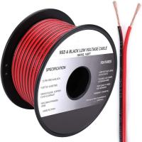China Flexible Wire Ext 2pin 2 Color Red Black Cable for LED Strips Extension Electrical Wire for sale