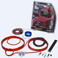 China Optimize Your Sound 4gauge Car Audio Wiring Kit with Gold Connector and Customized Outer Diameter for sale