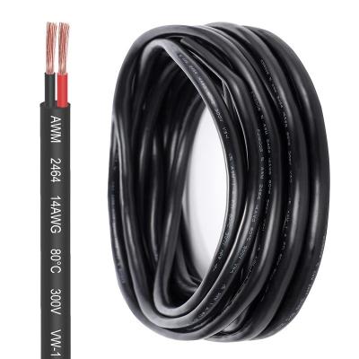 China 14 Gauge 2/3 Stranded Copper Conductor PVC Cord for LED Strip Lighting and Automotive for sale