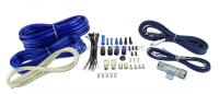 China Male-Male Connection Power Cable 8 GA Car Amp Wiring Kit with Bare Copper Conductor and CCA/OFC Cabl for sale