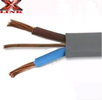 China Direct Earth Burial UF-B Flat Wire with Stranded Annealed Copper Conductor and Earth Wire for sale