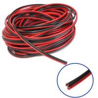 China Professional Grade 16 Gauge CCA OFC Speaker Wire with PVC Jacket in Red and Black for sale