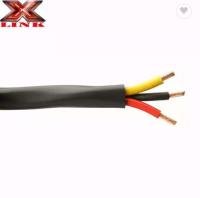China Direct Earth Burial UF-B Flat Wire with Stranded Annealed Copper Conductor and Earth Wire for sale