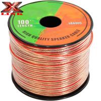 China Professional Grade 16 Gauge CCA OFC Speaker Wire with PVC Jacket in Red and Black for sale